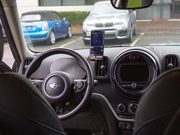 The Gemini Phone Mount for MINI Countryman F60 2017 to 2025 Digital ...